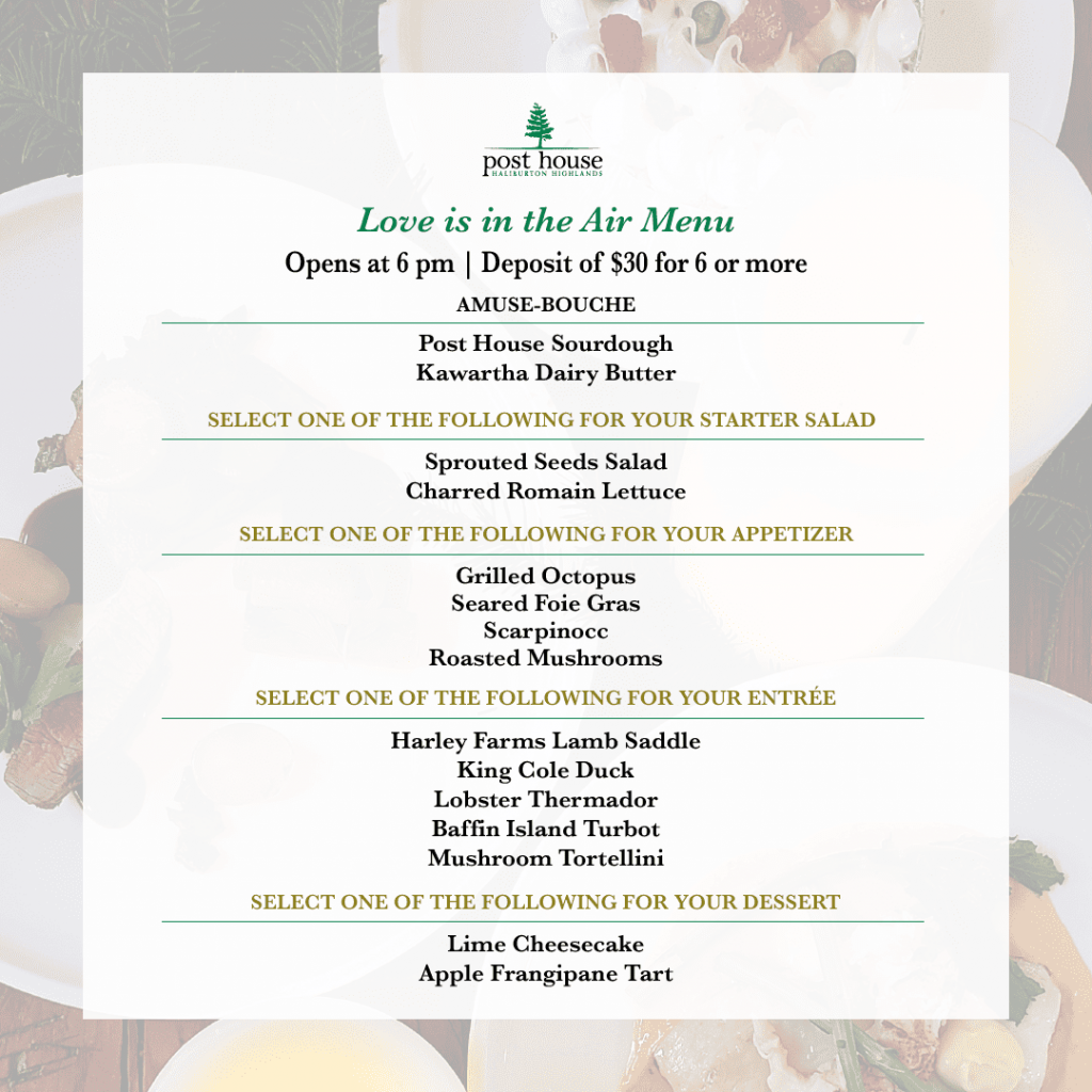 Dining – Haliburton Post House